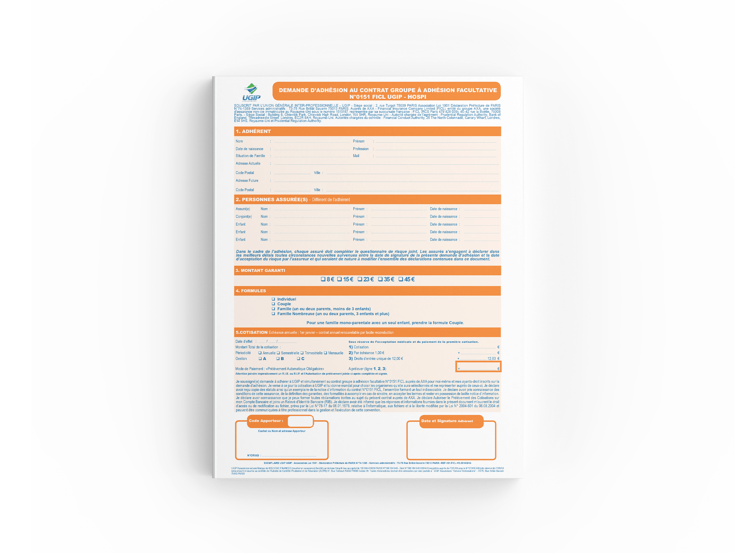 UGIP Hospitalisation - Tactic Assurance