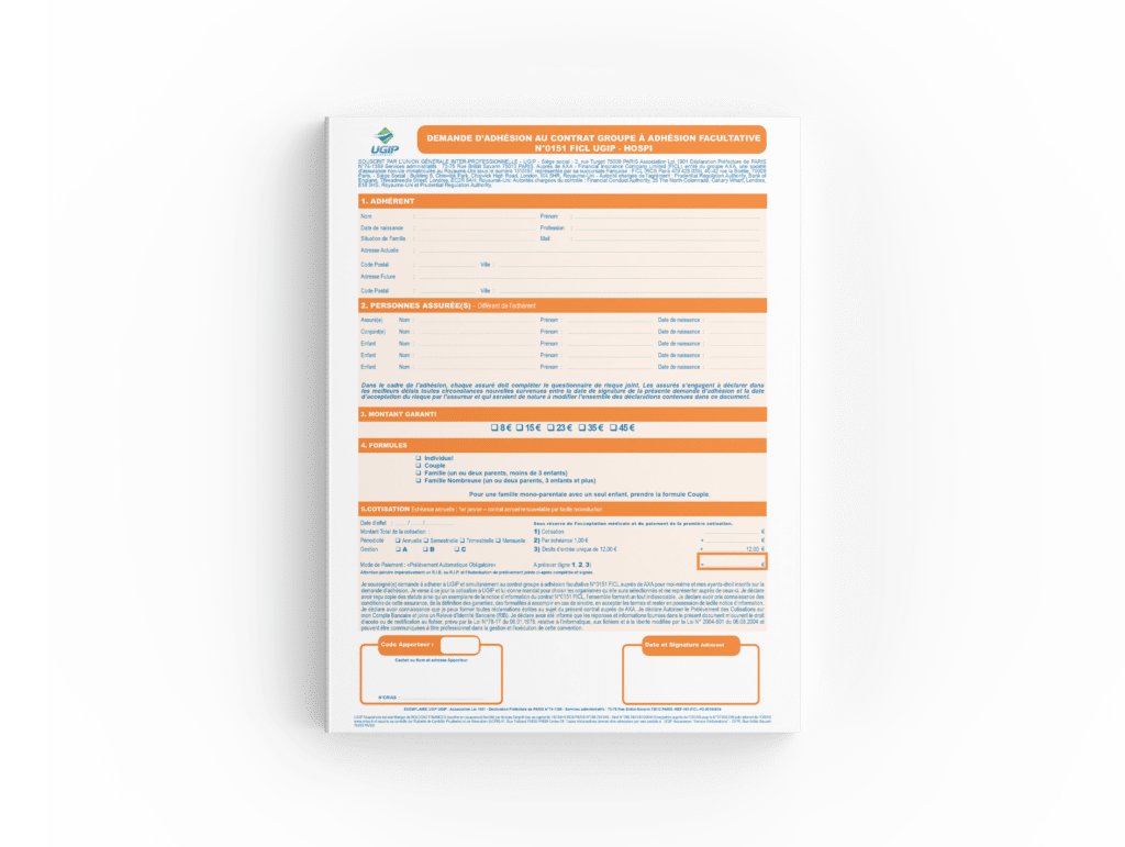 UGIP Hospitalisation - Tactic Assurance